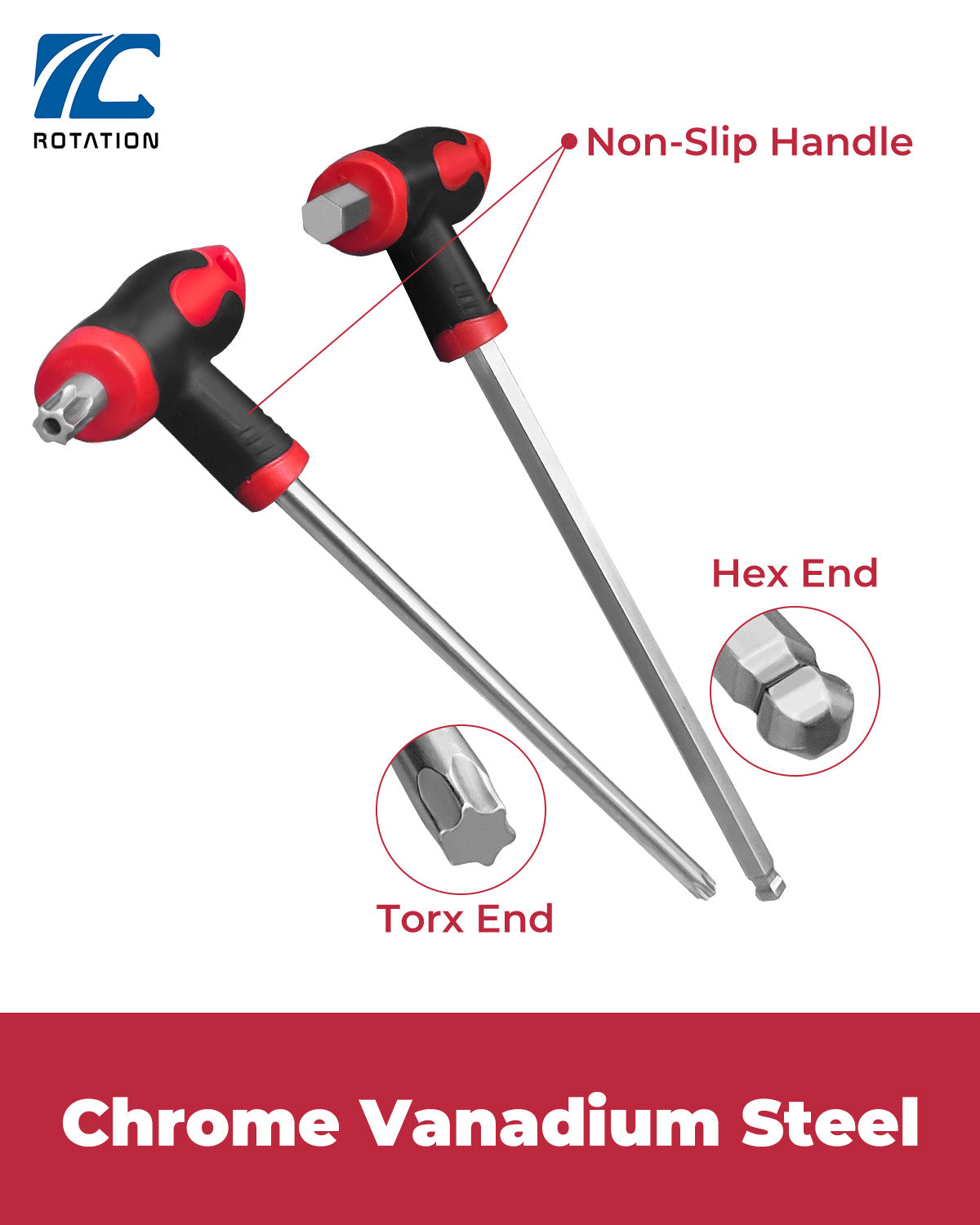 16pc Hex & Torx Tool Set-ROTATION – Rotation Tools